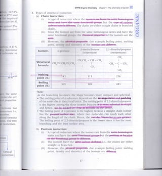 Organic chem isomerism stpm pelangi | PDF