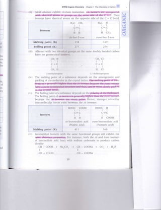 Organic chem isomerism stpm pelangi | PDF