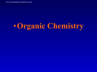 Organic chemistry | PPT