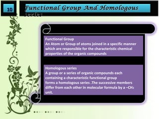 CBSE Class XI Chemistry :- Organic chemistry (Basics) | PPT