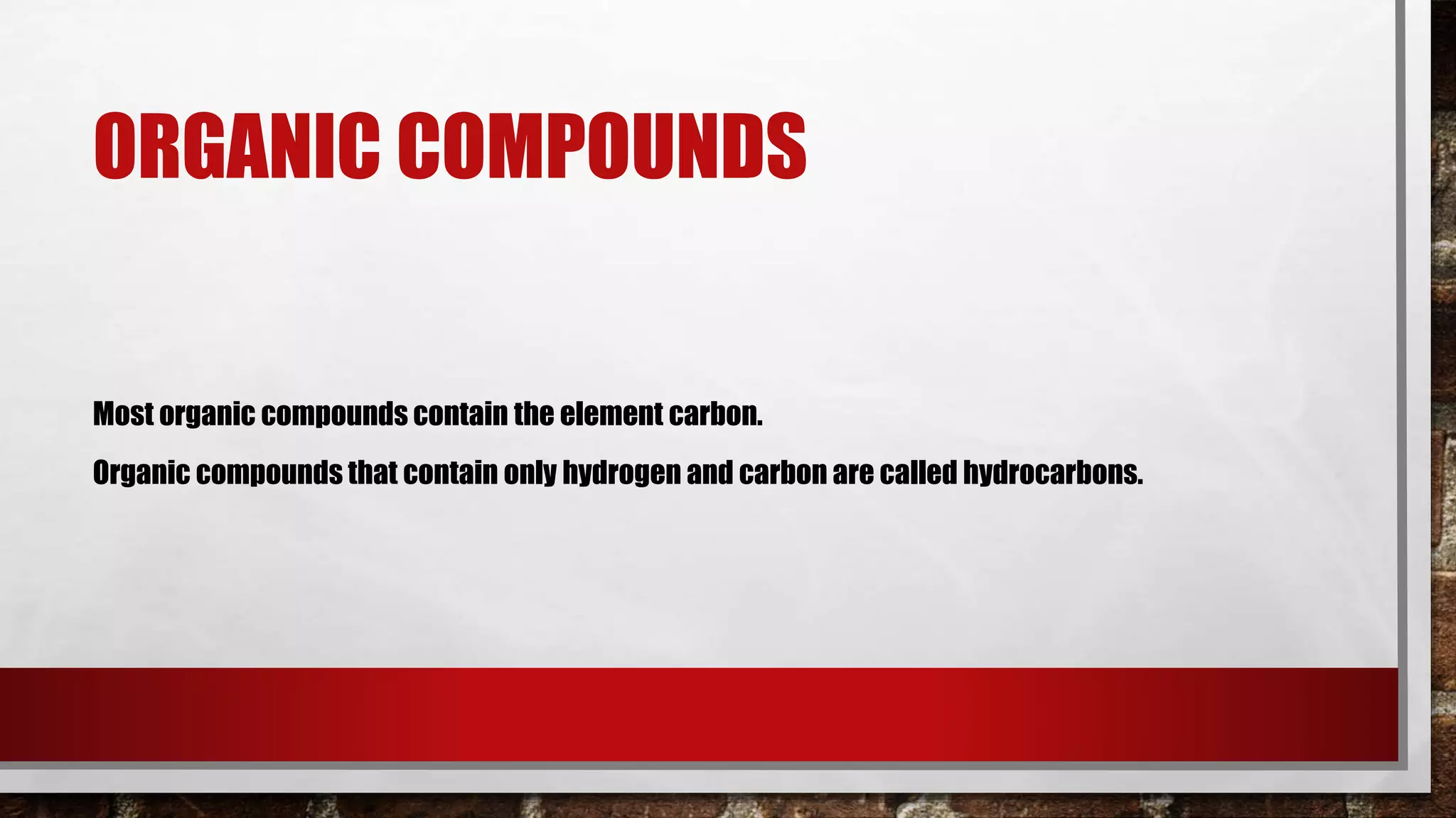 Organic chemistry: Alkanes and Alkenes | PPTX