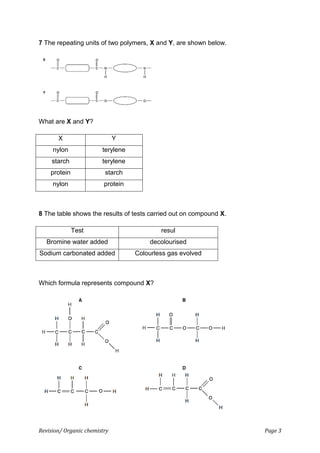 Organic chemistry | PDF