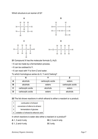 Organic chemistry | PDF