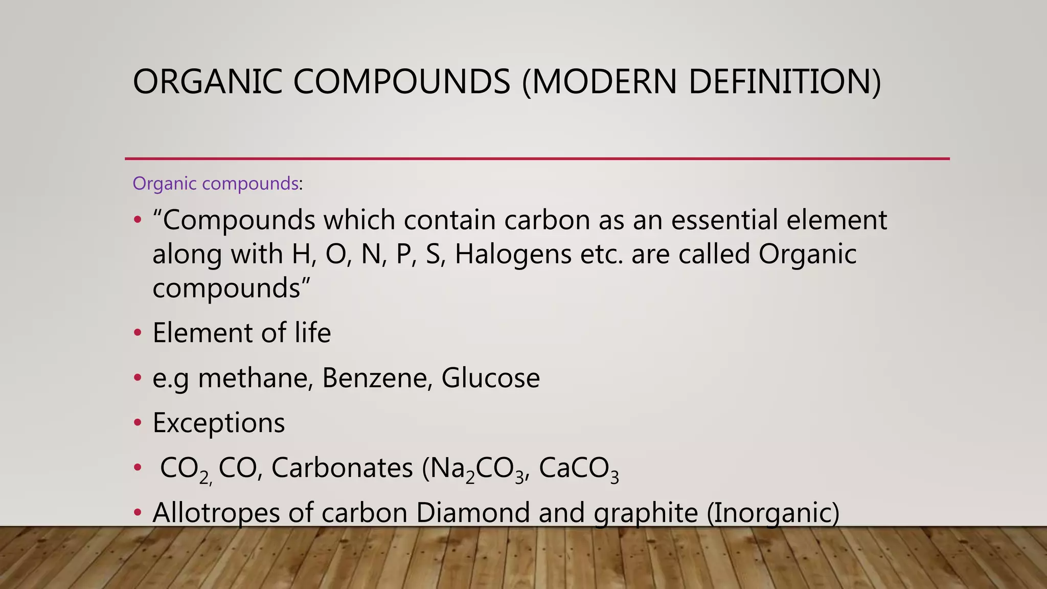 Fundamentals of Organic Chemistry | PPTX