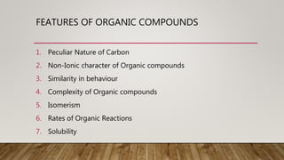 Fundamentals of Organic Chemistry | PPTX