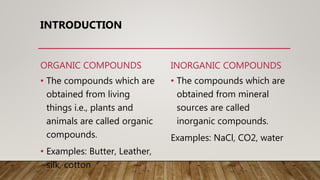 Fundamentals of Organic Chemistry | PPTX