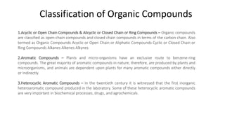 ORGANIC CHEMISTRY.pptx | Chemistry | Science