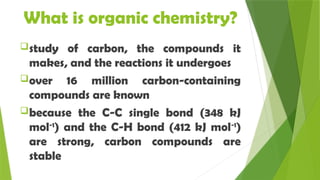 ORGANIC CHEMISTRY...................pptx