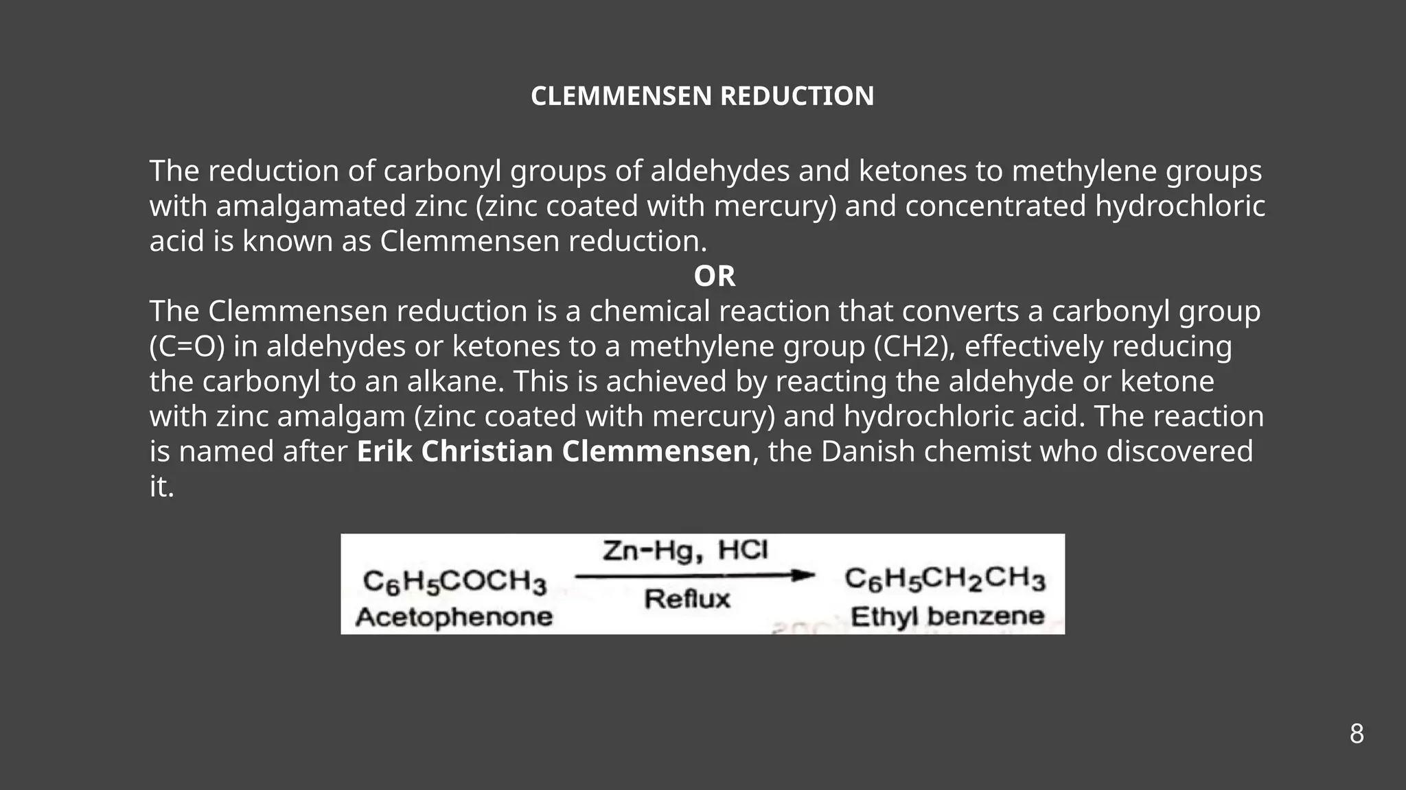 Organic chemistry- reductions.pptx in 20 | PPTX