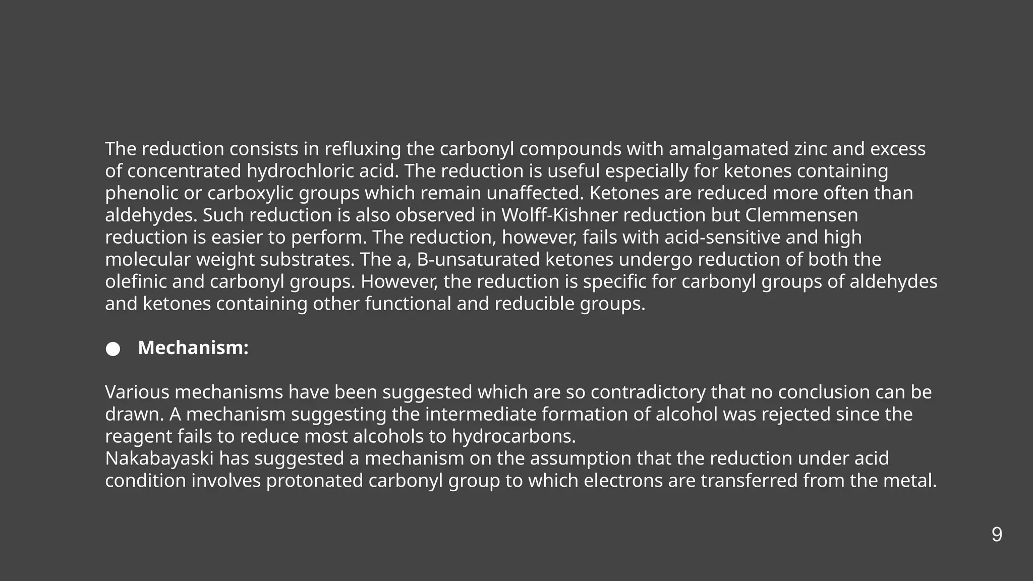 Organic chemistry- reductions.pptx in 20 | PPTX