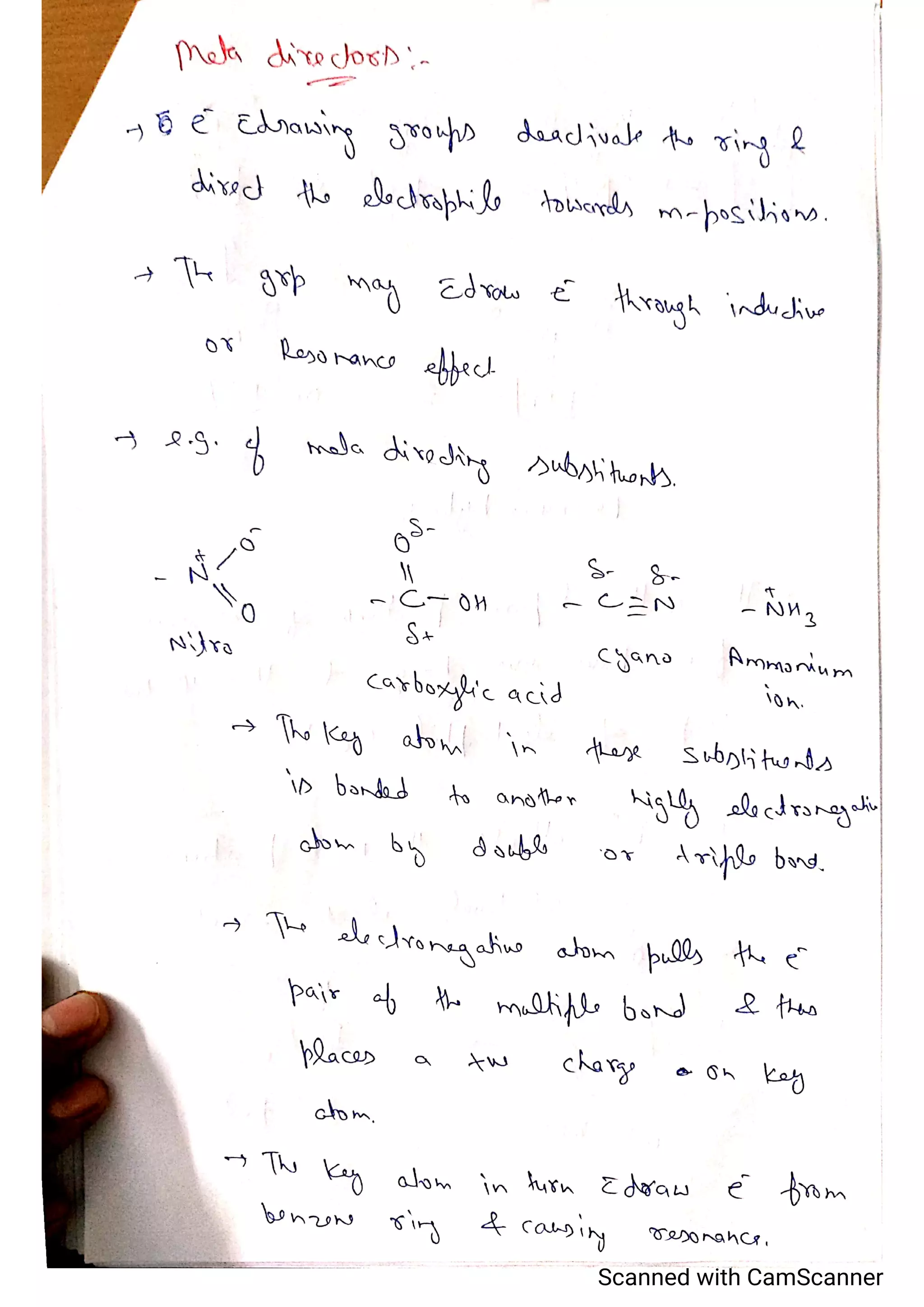 Benzene and its Derivative, Electrophillic substitutions reaction ...