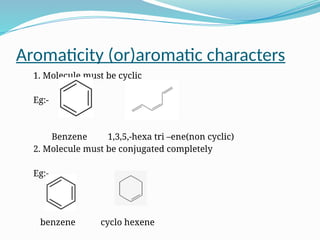 Benzene and it's derivatives ||Organic chemistry | PPTX