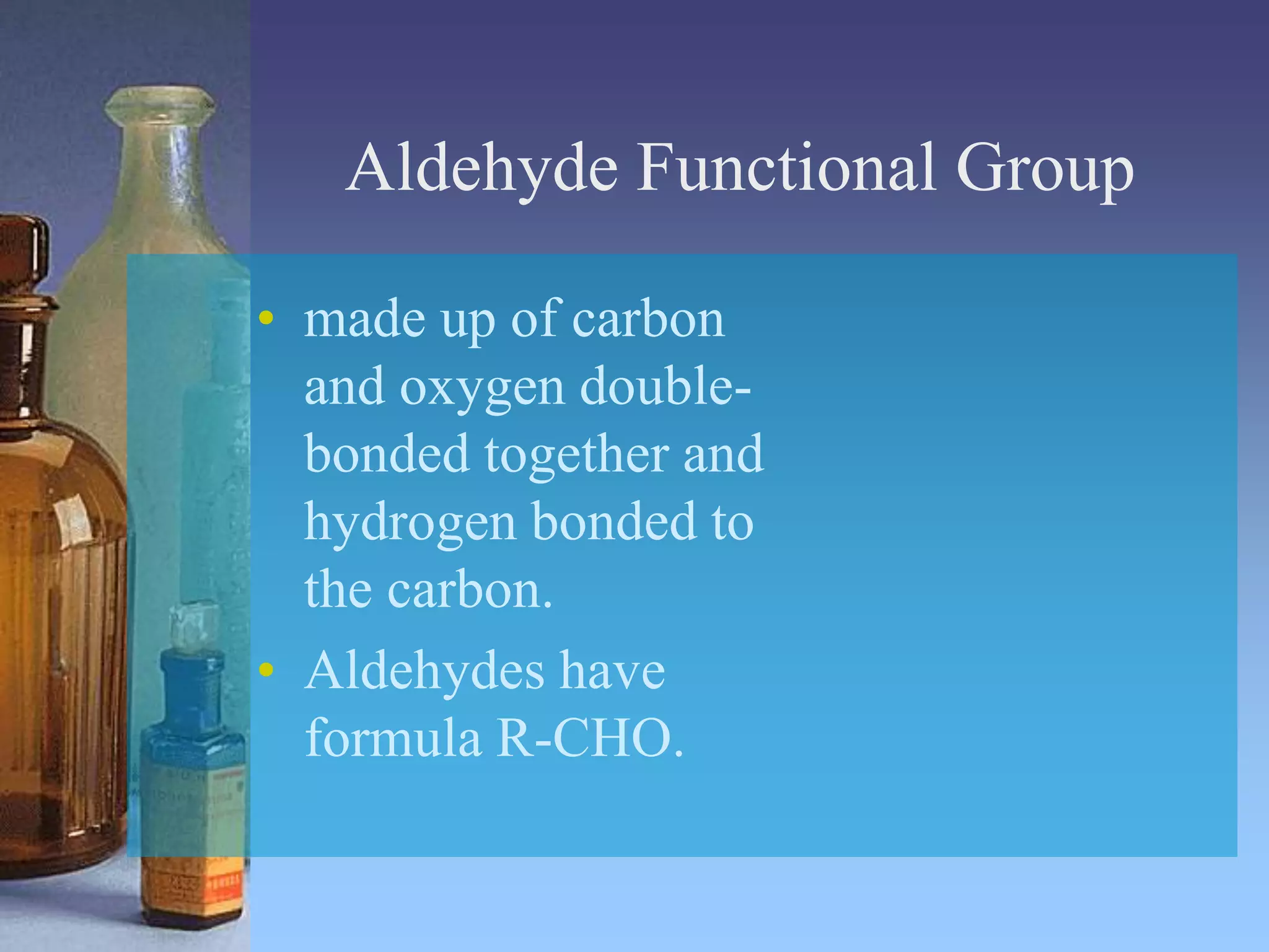 Organic chemistry functional groups | PPTX