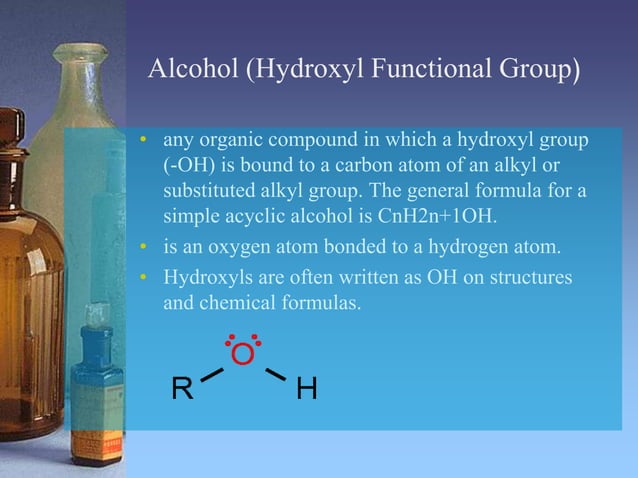 Organic chemistry functional groups | PPTX | Chemistry | Science