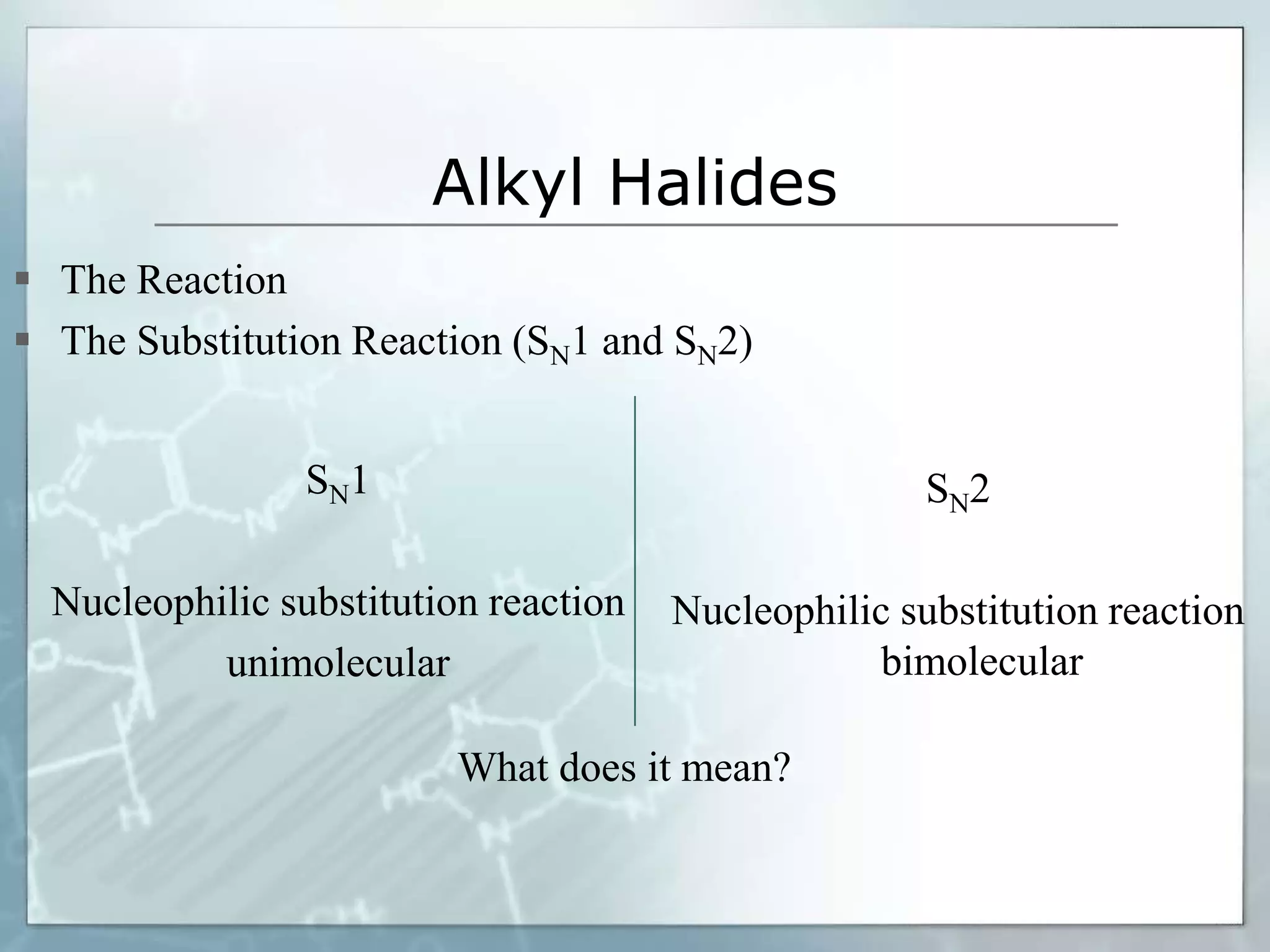 Organic chemistry: Hydrocarbons, Alkyl Halides and alcohols | PPTX
