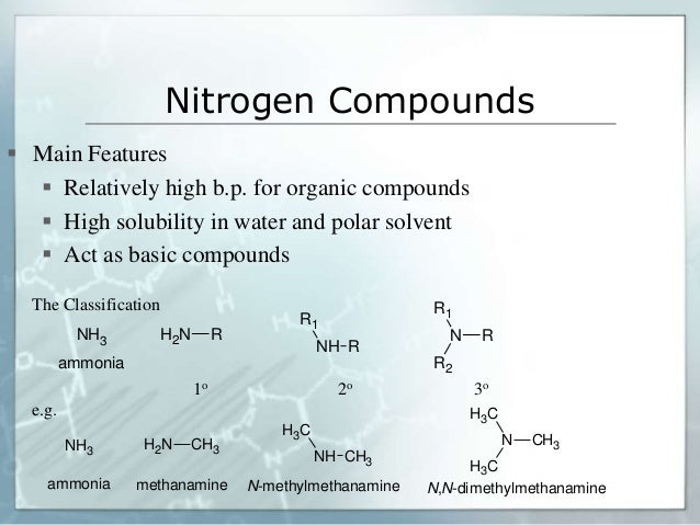 Organic Chemistry: Carbonyl Compounds and Nitrogen Compounds