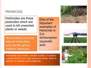 Organic chemistry in agriculture | PPTX