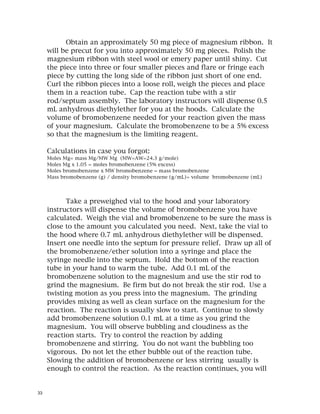 Organic chemistry laboratory | PDF
