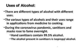 organic chemistry lecture module - alcohol.pdf | Chemistry | Science