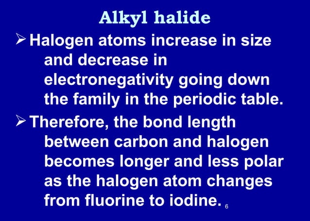 organic chemistry lecture module - Alkyl halides.pdf | Chemistry | Science
