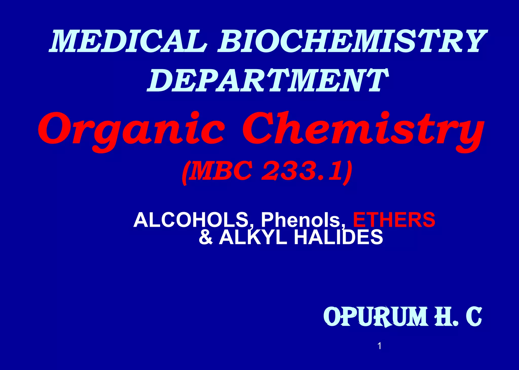organic chemistry lecture module - Ether.pdf