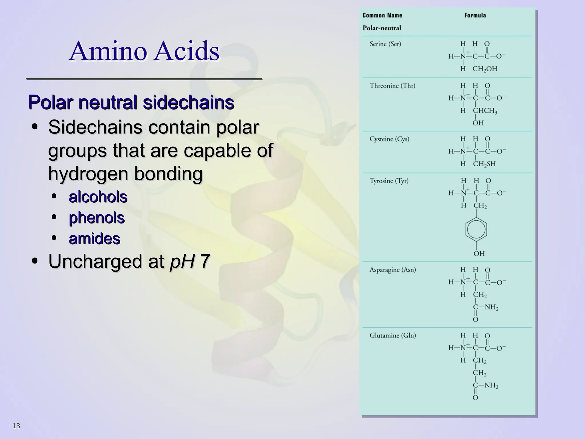 ORGANIC CHEMISTRY PEPTIDES, PROTEINS, AND ENZYZMES | PPT