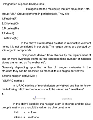 Organic chemistry nomenclature | PDF