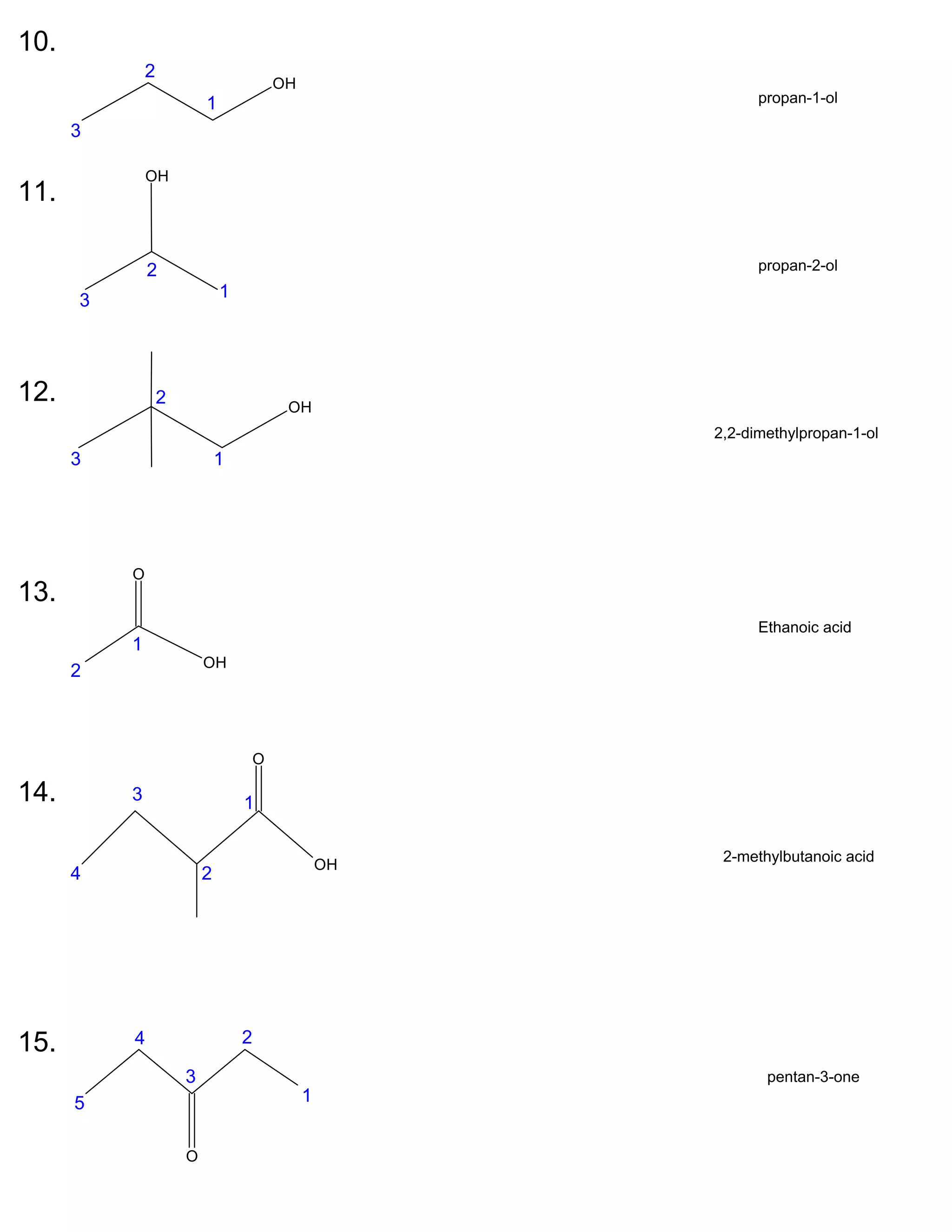 Organic chemistry nomenclature | PDF