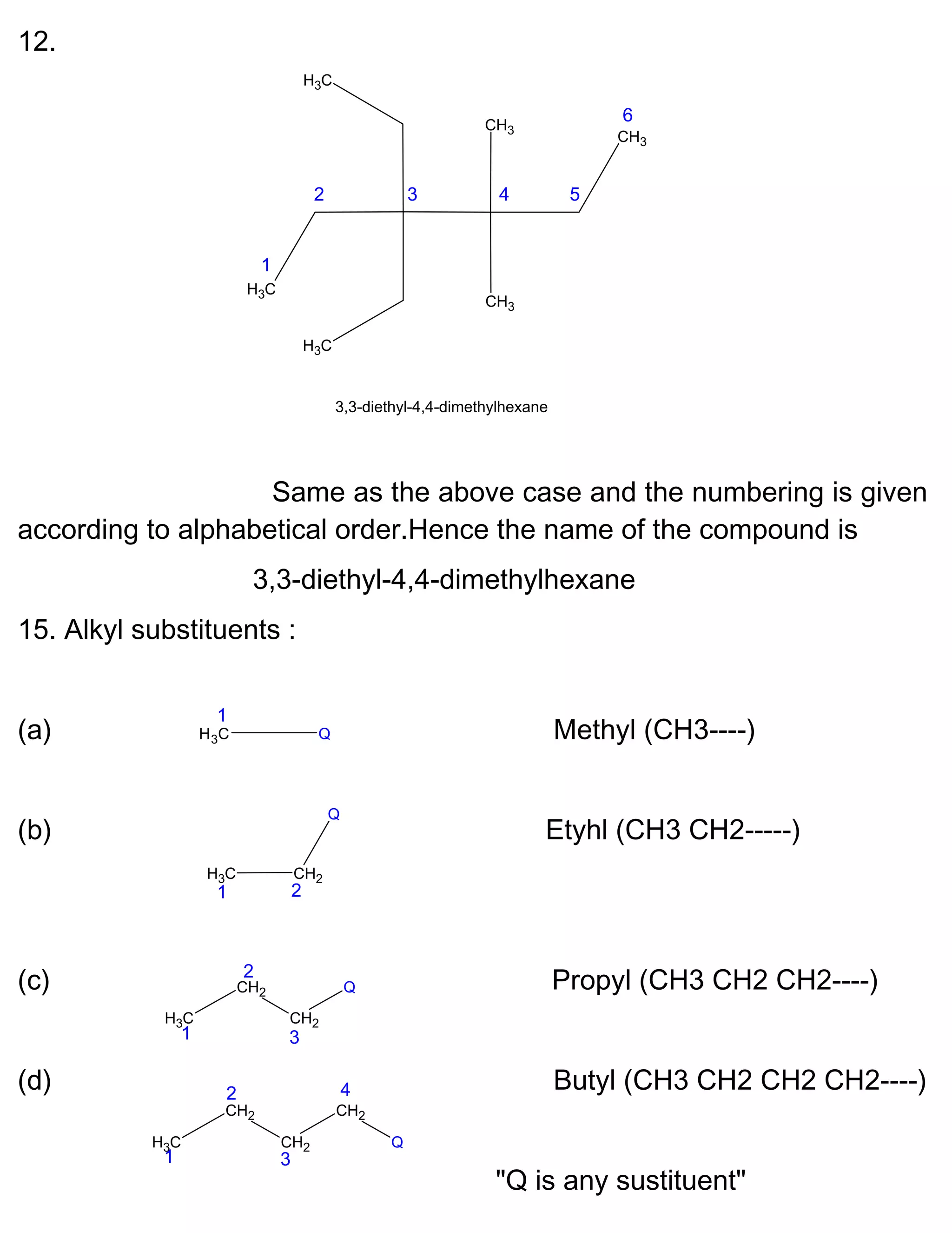 Organic chemistry nomenclature | PDF