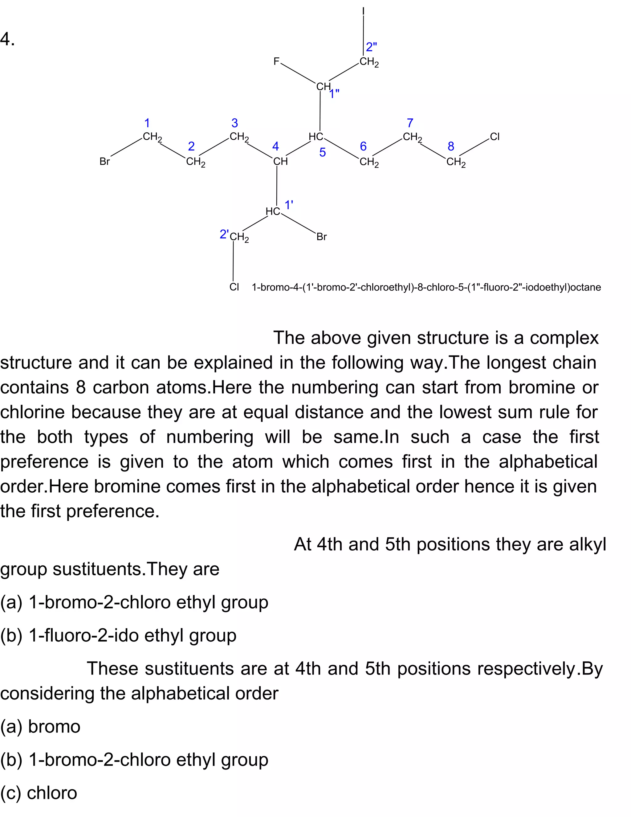 Organic chemistry nomenclature | PDF
