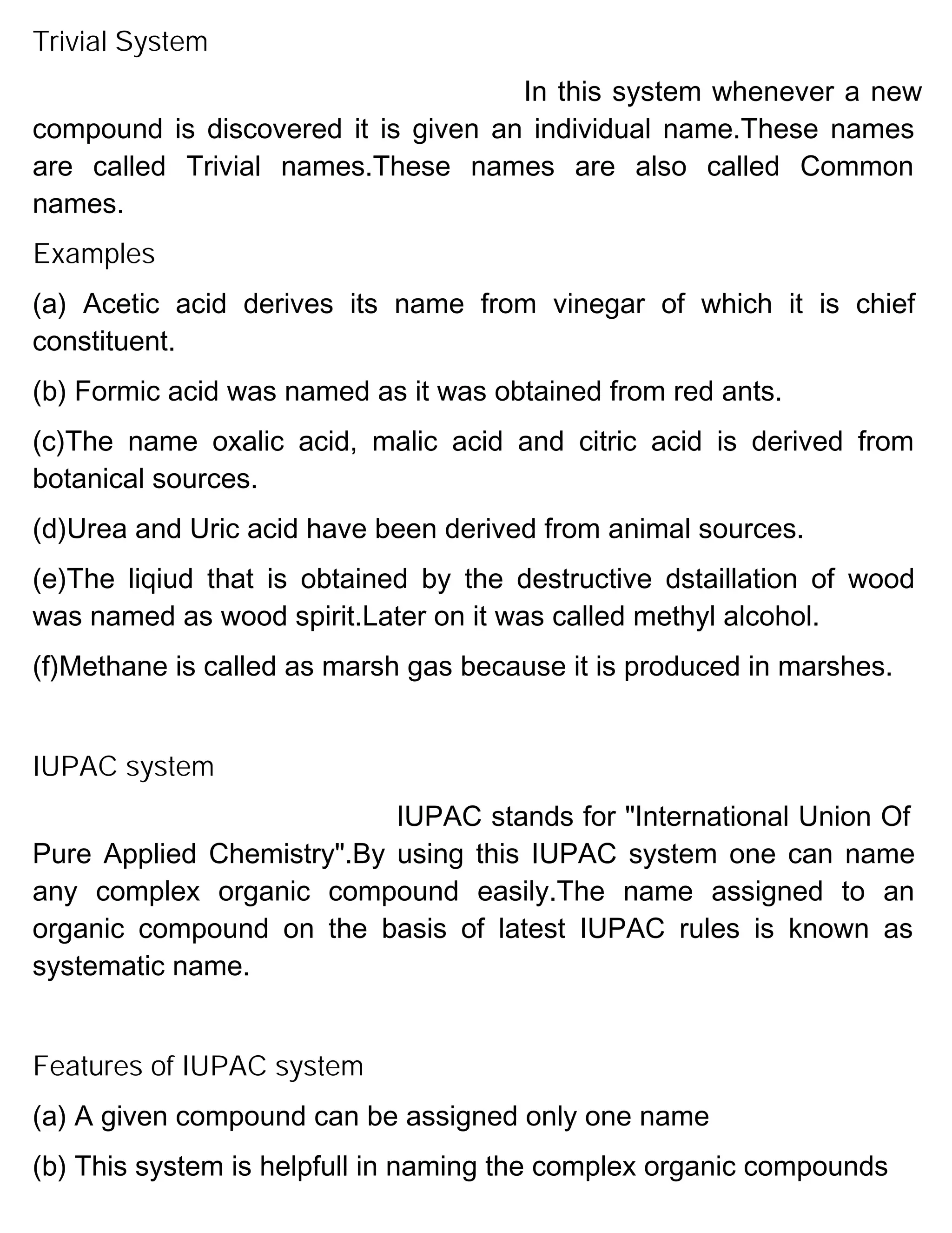 Organic chemistry nomenclature | PDF