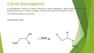 UGI reaction Brook Rearrangement Reaction | PPTX