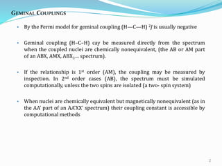 MOLECULAR SPECTROSCOPY | PPTX