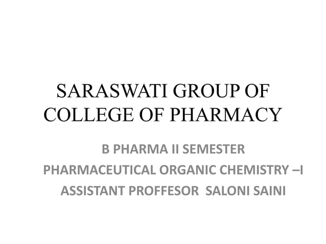 organic chemistry unit 1.pptx | Chemistry | Science