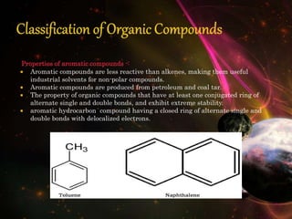 introduction of Organic chemistry | PPTX