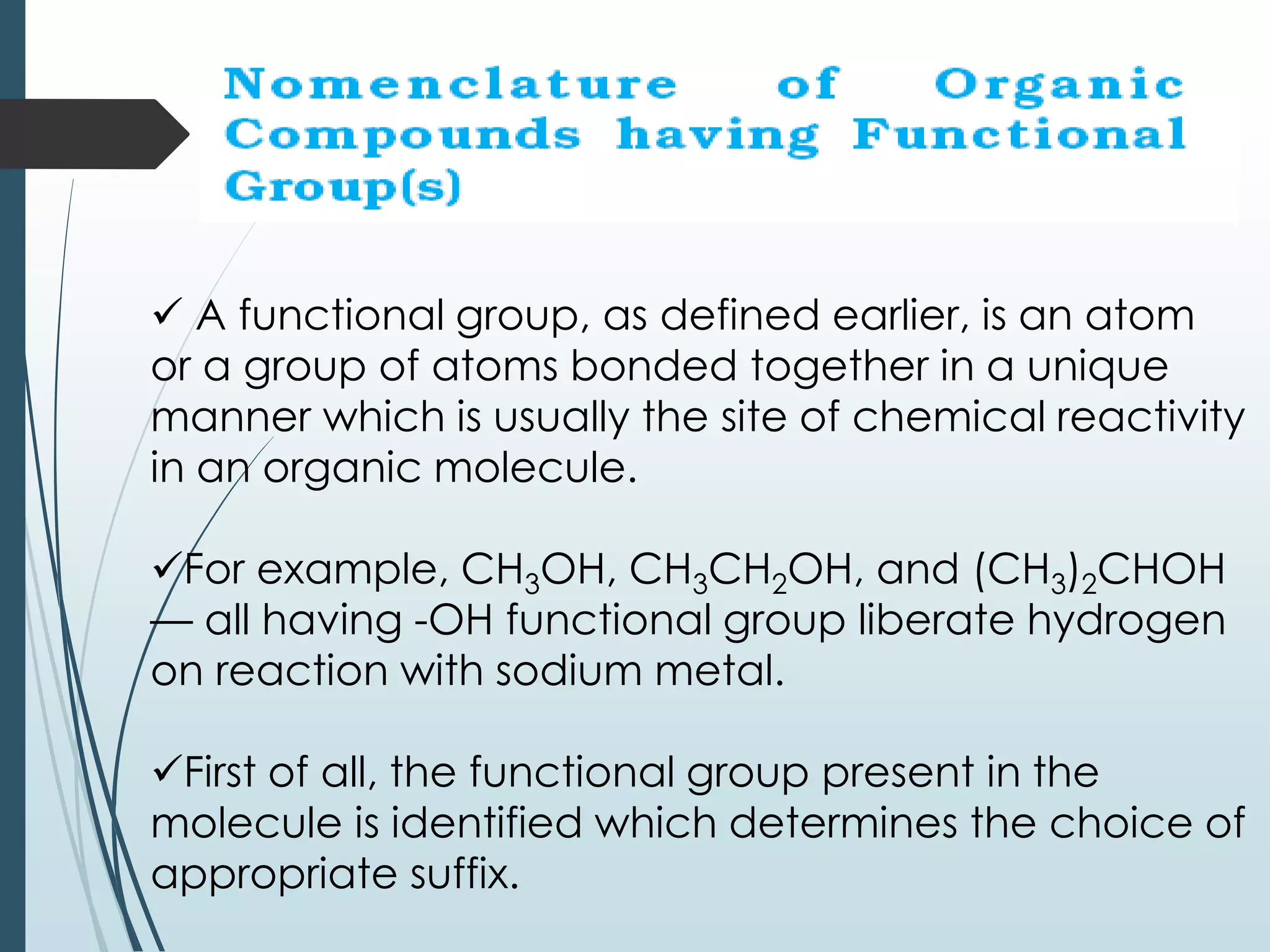 Basic Organic chemistry | PPTX