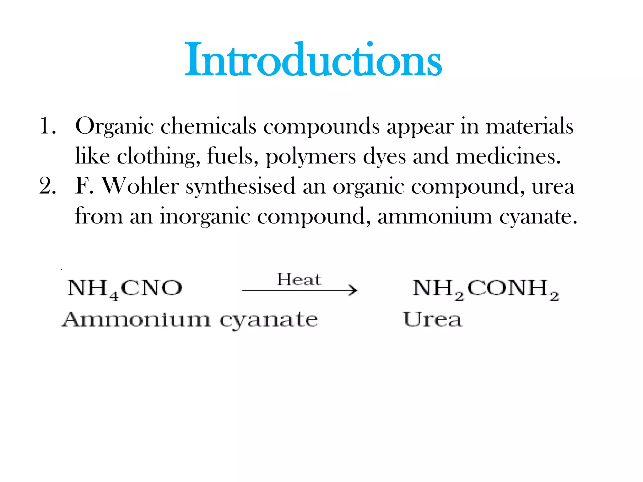 ORGANIC CHEMISTRY FOR CLASS XI CBSE | PPTX