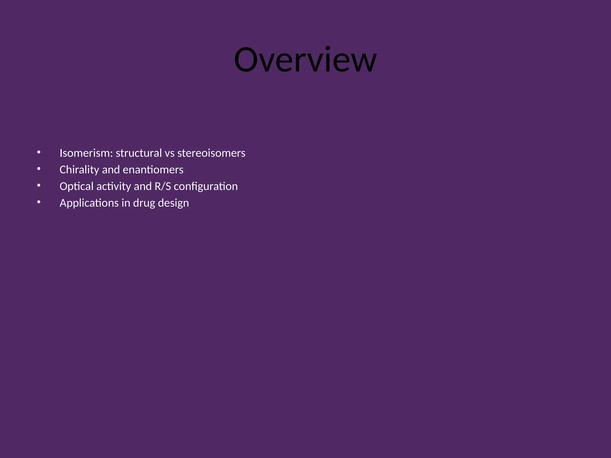 Comprehensive Study Notes on Organic Chemistry Stereochemistry ...