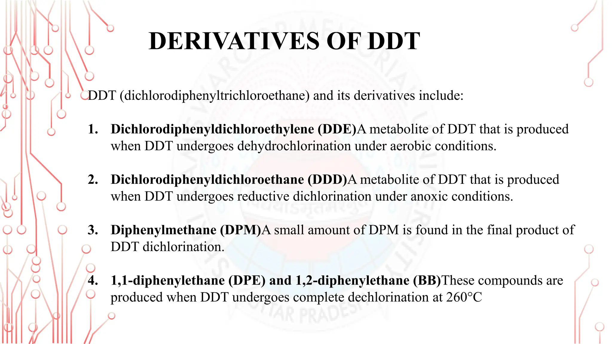 STRUCTURE, APPLICATION AND USES OF DDT, BHC,SACCHARINE, AND CHLORAMINE.pptx