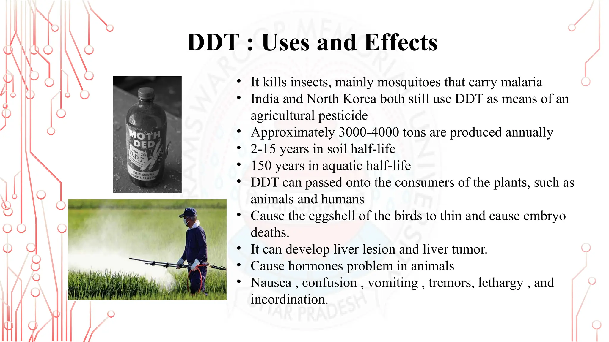 STRUCTURE, APPLICATION AND USES OF DDT, BHC,SACCHARINE, AND CHLORAMINE.pptx