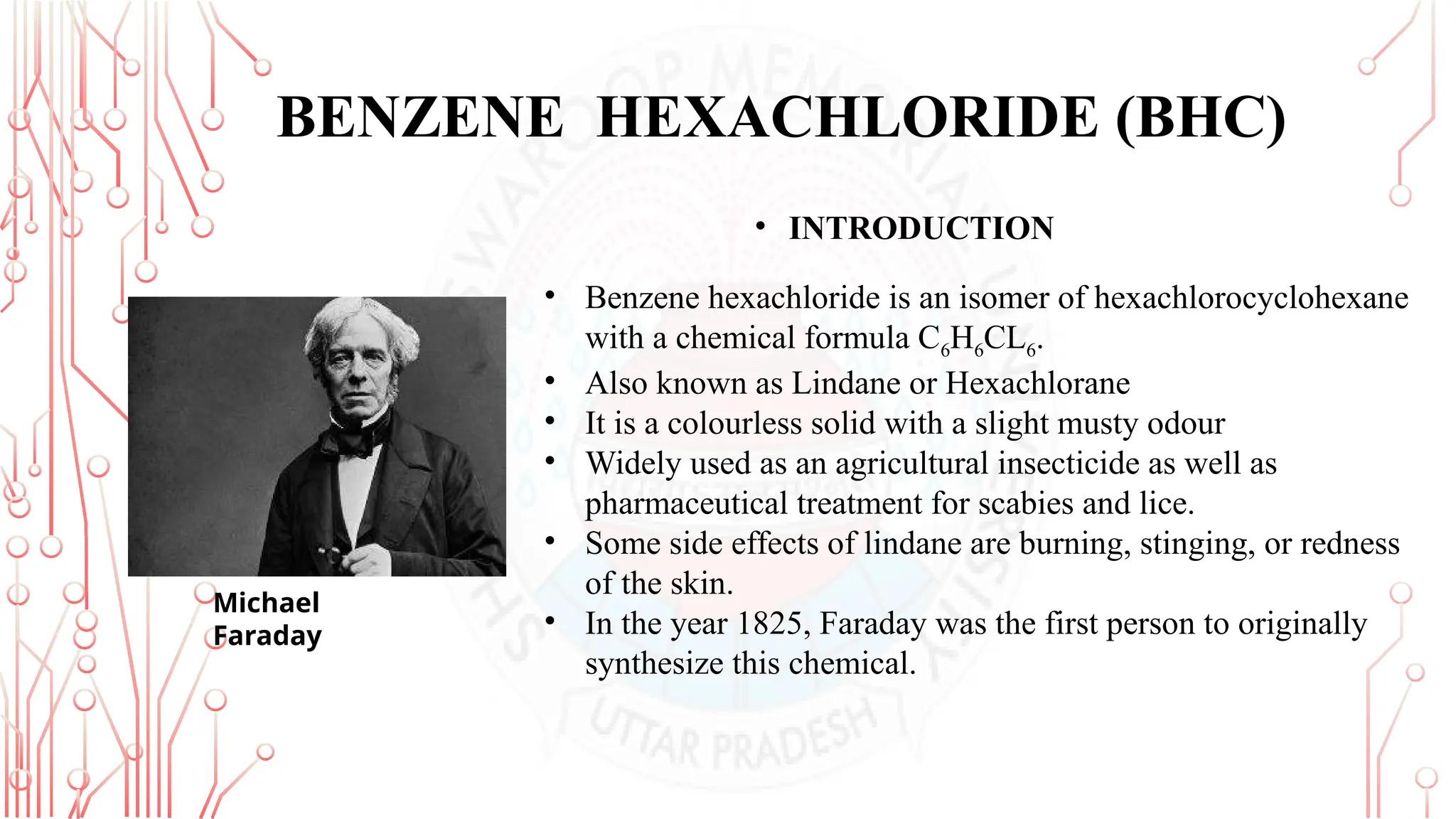 STRUCTURE, APPLICATION AND USES OF DDT, BHC,SACCHARINE, AND CHLORAMINE.pptx
