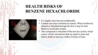 STRUCTURE, APPLICATION AND USES OF DDT, BHC,SACCHARINE, AND CHLORAMINE.pptx