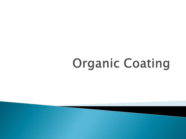 Organic Coating.pptx