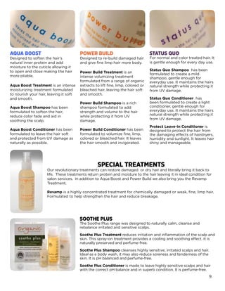 Ammonia Free Permanent Hair Color Borchure | PDF