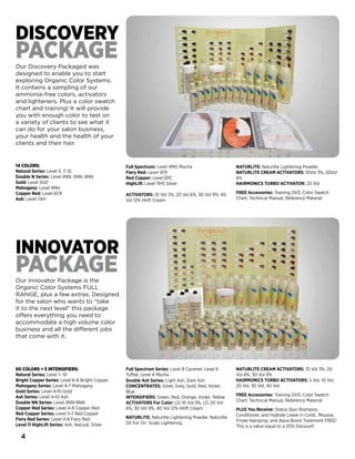 Ammonia Free Permanent Hair Color Borchure | PDF