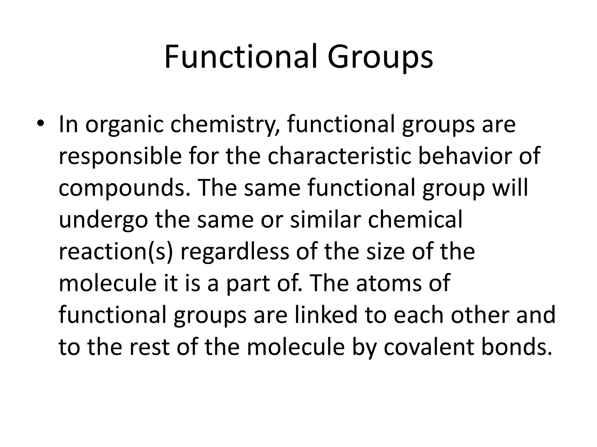 Organic compound | PPTX