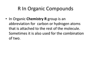Organic compound | PPTX | Chemistry | Science
