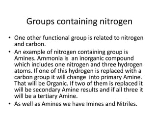 Organic compound | PPTX