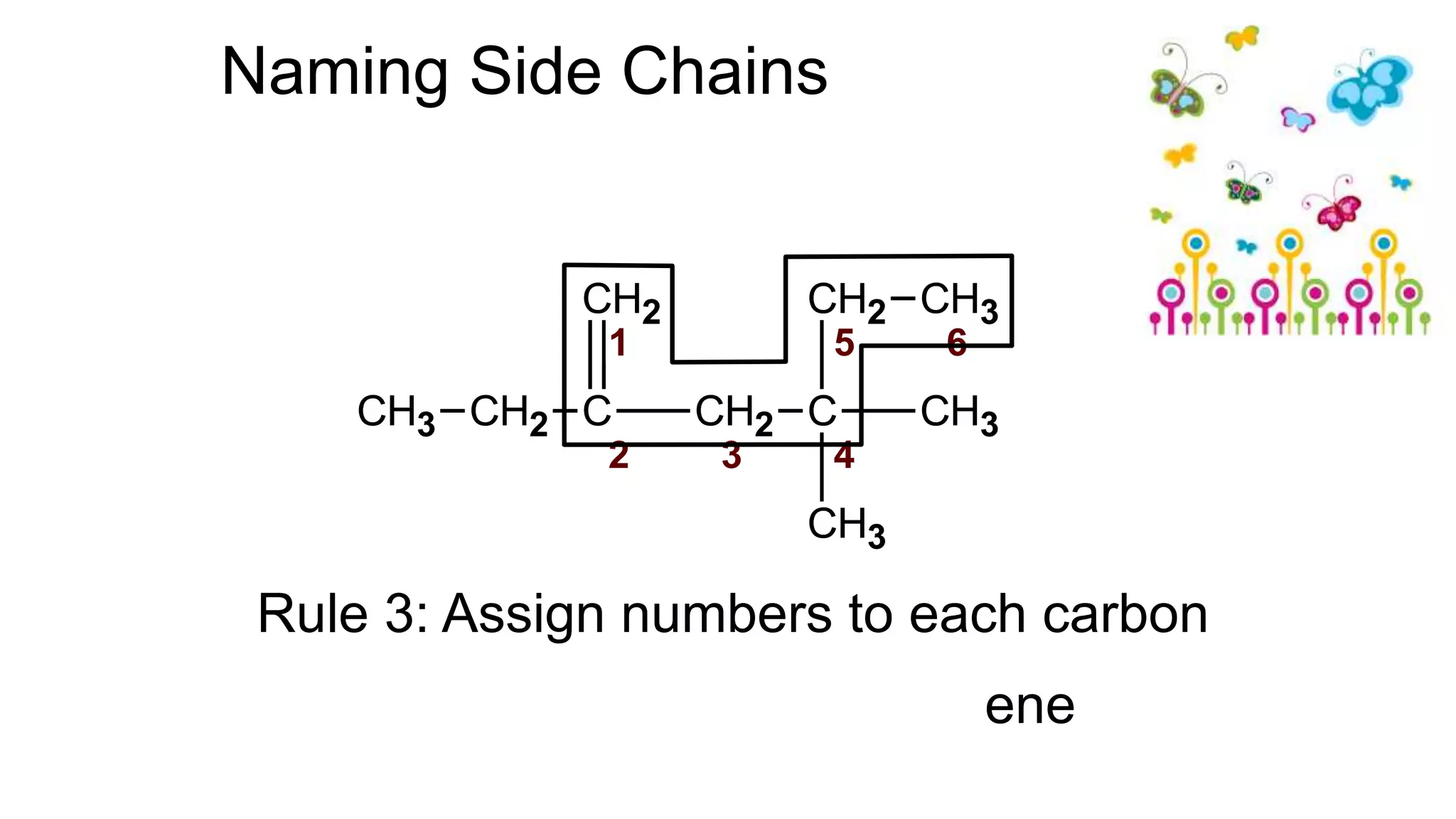 Organic compound nomenclature (ALkanes, ALKYL GROUP, ALKENE, ALKYNES ...