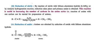 Organic compounds containing nitrogen | PPTX